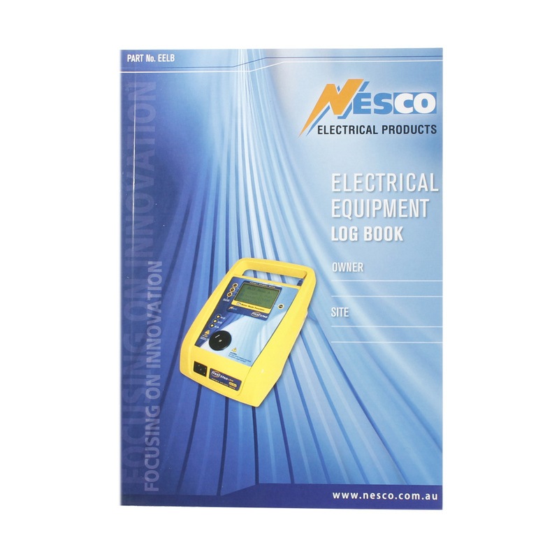 Buy Appliance Test & Tag Record Book - Log Book EELB - MyDeal Australia