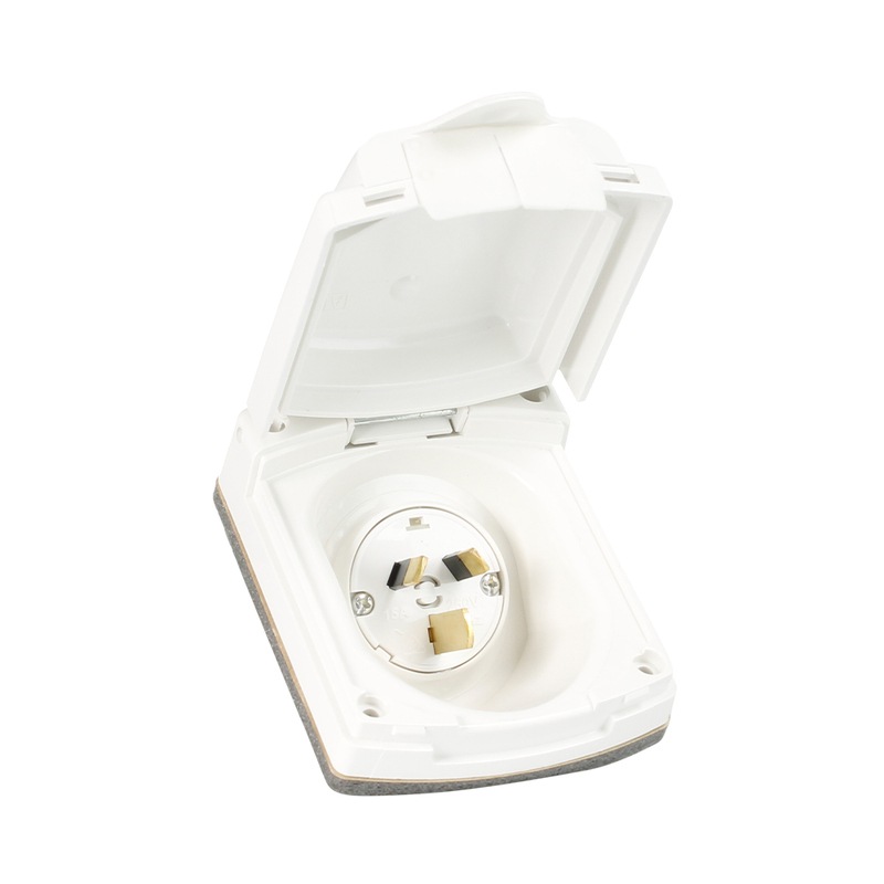 Buy Clipsal 435VFS15-WE - Weatherproof Inlet 15 Amp White IP34 ...