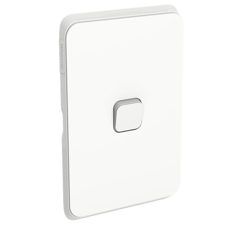Buy Clipsal Iconic 3041VA-VW - Switch 1 Gang 10Amp - Vivid White - MyDeal