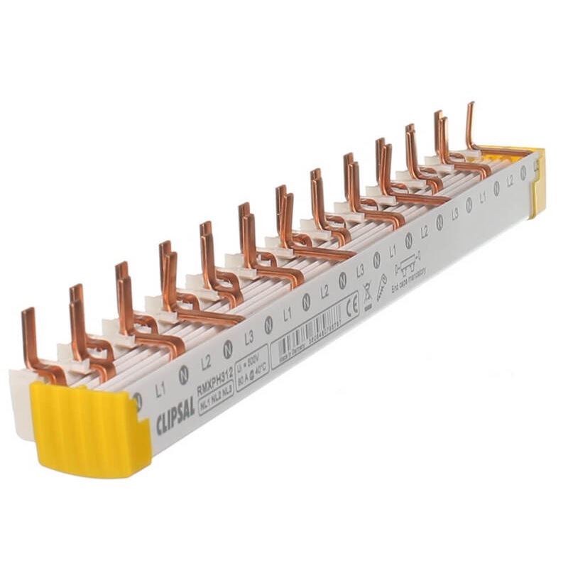 Buy Clipsal RMXPH312 - 3 Phase 12 Module Busbar Comb 3P+N - Pin Type ...