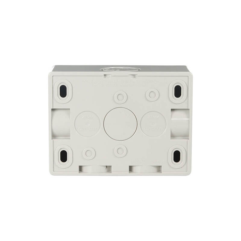 Buy CLIPSAL WSC227/2 - Double Weatherproof Power Point 10amp Resistant ...