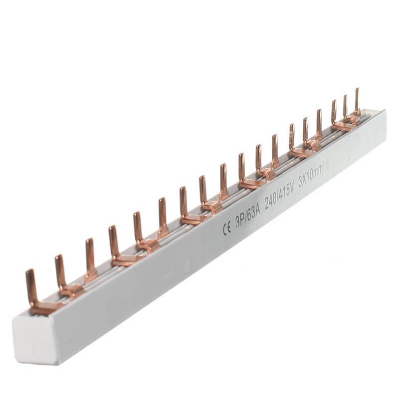 Buy NLS 30811 - 18 Pole 3 Phase Pin Type Insulated Busbar 63A 10mm² ...
