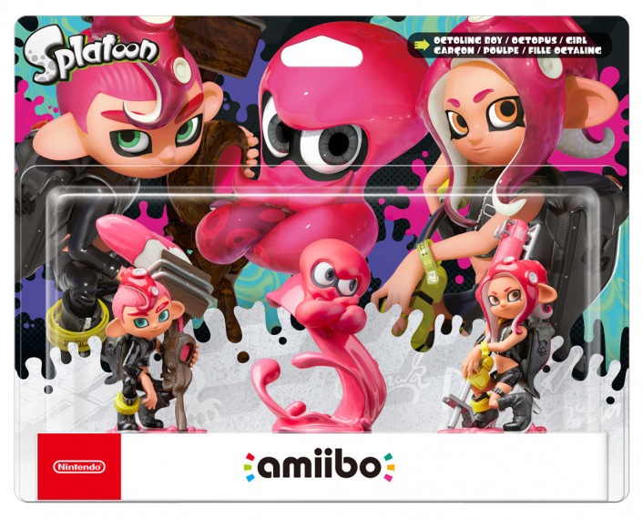Buy Splatoon Collection - Octoling Triple Pack amiibo Nintendo Switch - MyDeal Australia