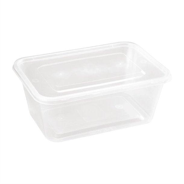Buy 1000ml (XLarge) - 100 Pcs Take Away Containers & Lids Disposable ...