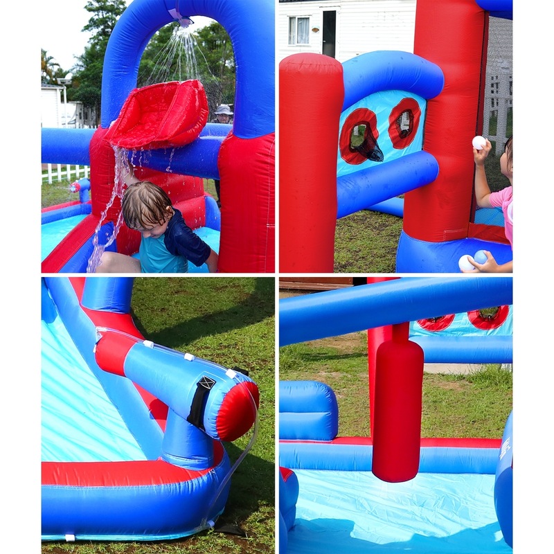 Buy AirMyFun Inflatable Trampoline Bounce House 11 Play Zones Kids ...