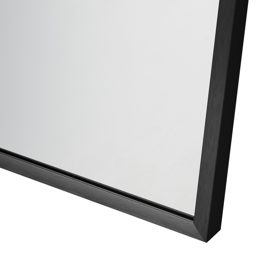 Buy Oikiture Wall Mirrors 86x50cm Arched Makeup Mirror Office Home ...