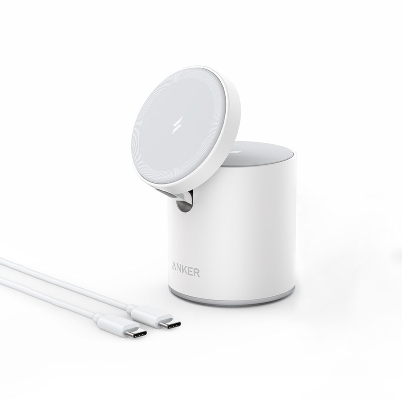 Buy Anker 623 Magnetic Wireless Charger White (Maggo) - MyDeal