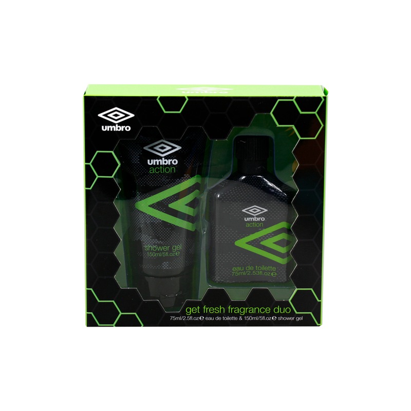 Buy Umbro Action 2 Piece by Mirage Brands for Men Eau de Toilette (Gift ...