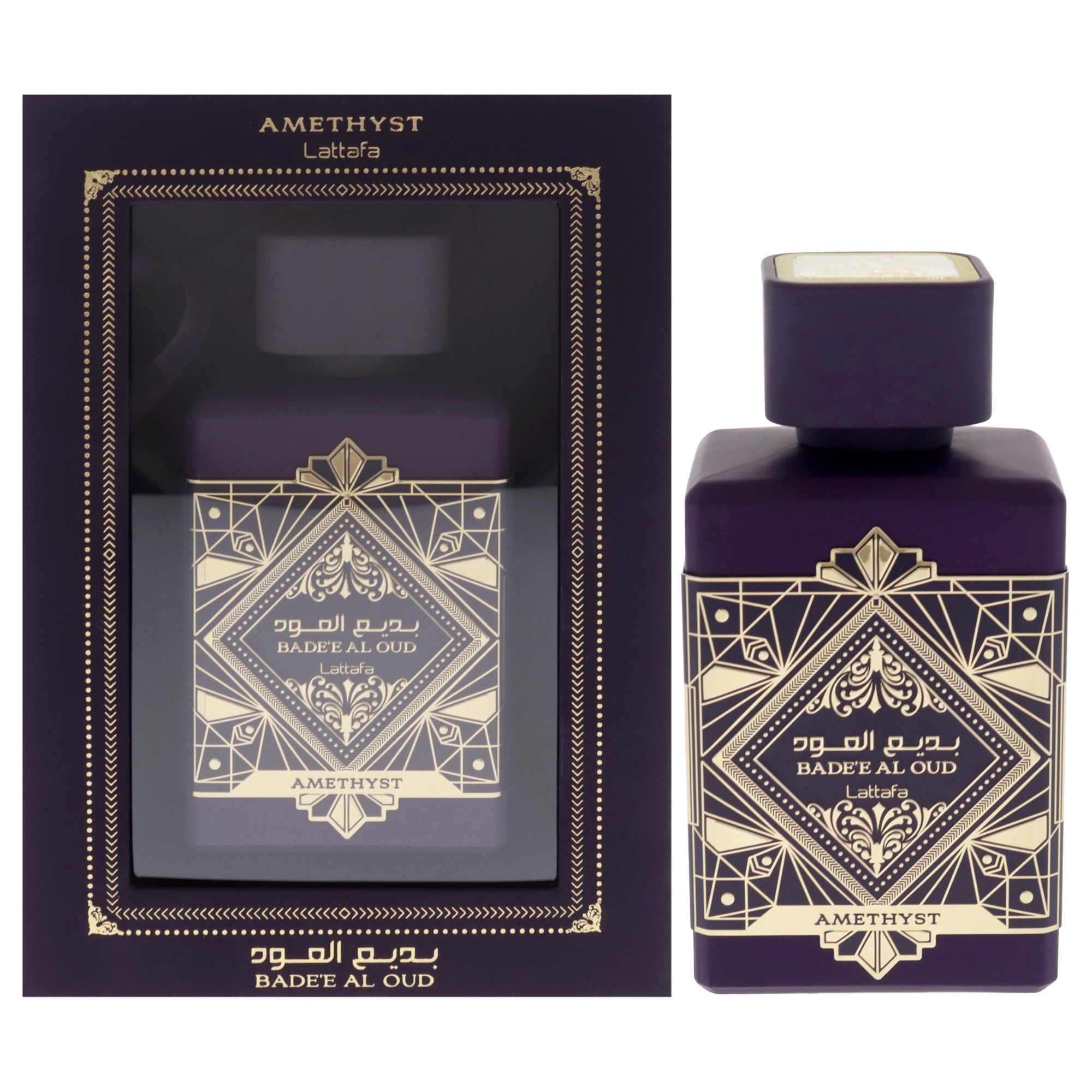 Buy Badee Al Oud Amethyst by Lattafa for Women - 3.4 oz EDP Spray ...