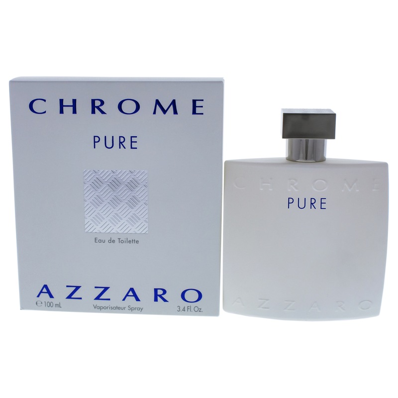 Buy Chrome Pure by Azzaro for Men - 3.4 oz EDT Spray - MyDeal