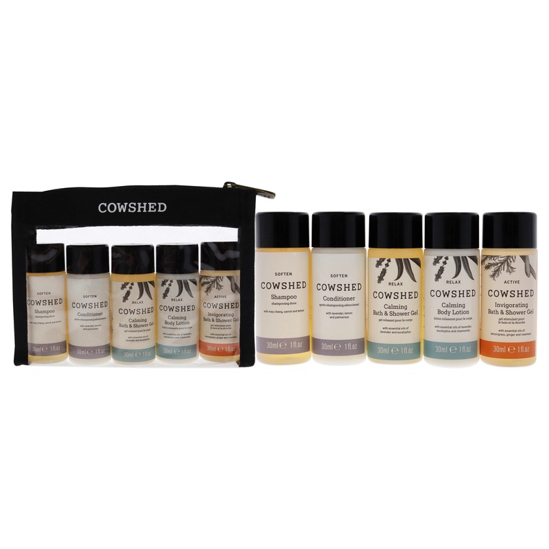 Buy Cowshed Travel Set by Cowshed for Unisex - 5 x 1 oz Soften Shampoo ...
