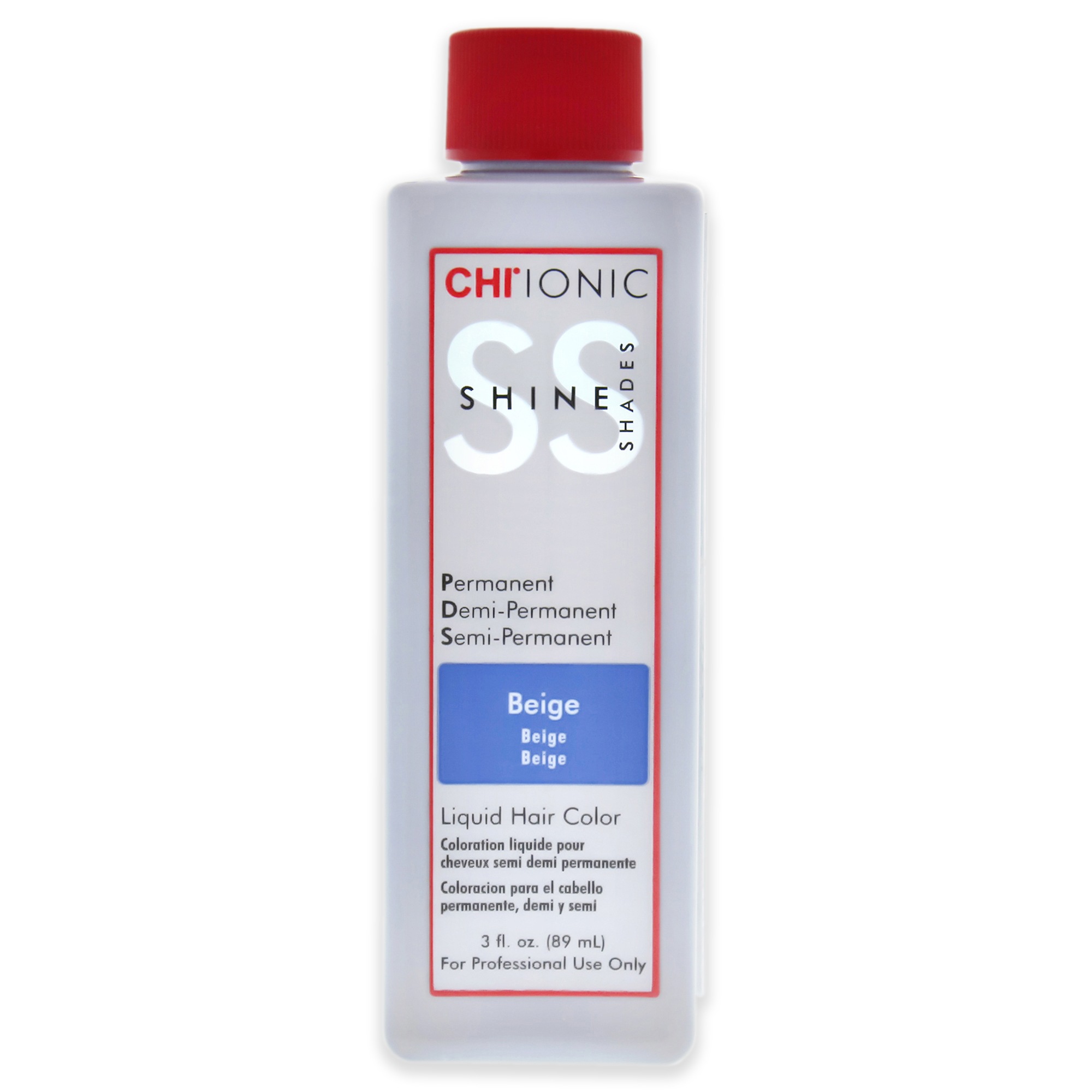 Buy Ionic Shine Shades Liquid Hair Color - Beige by CHI for Unisex - 3 ...