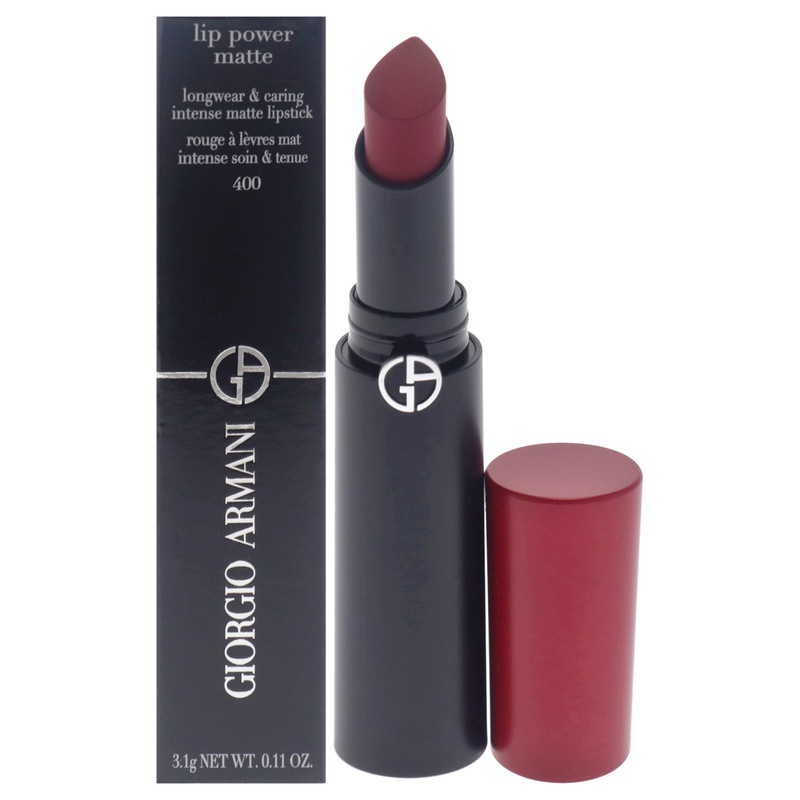 Buy Lip Power Long-Lasting Matte Lipstick - 400 Four Hundred by Giorgio ...