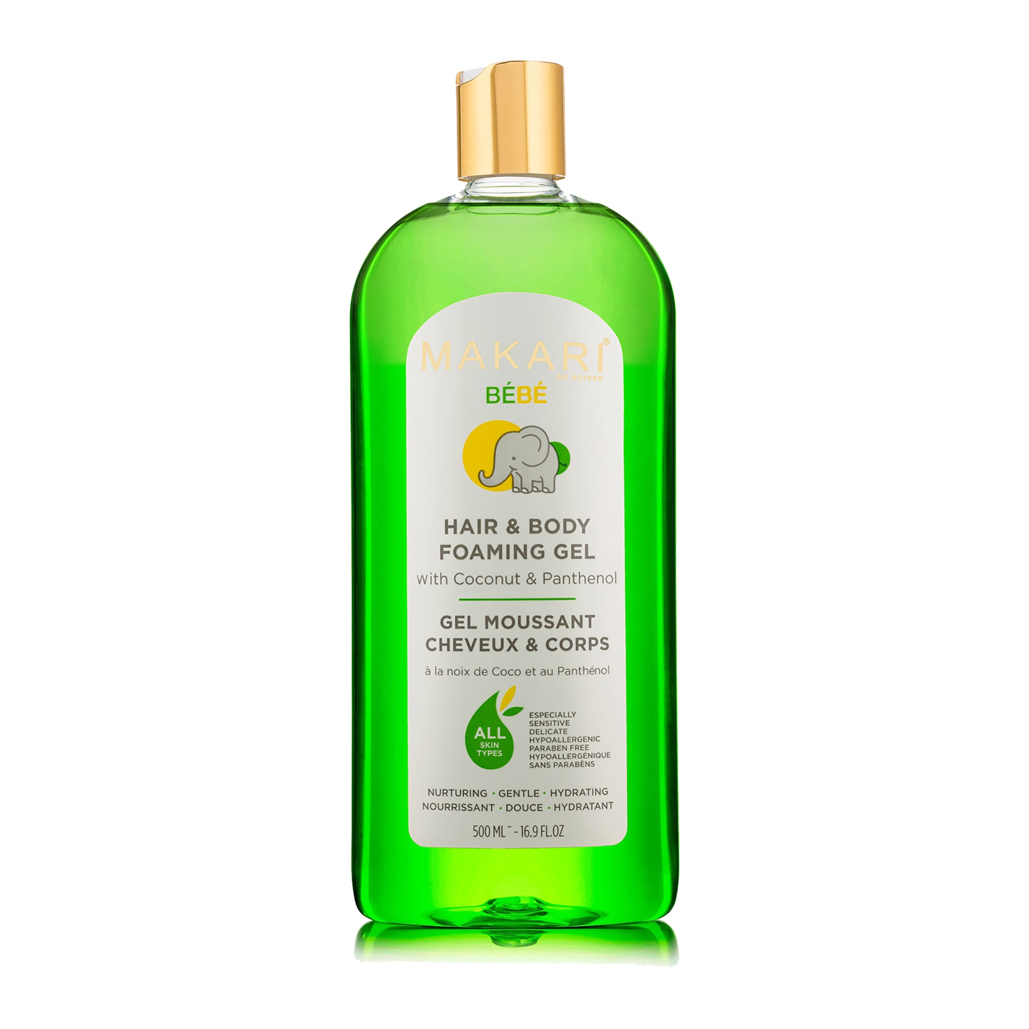 Buy Makari Baby Hair and Body Foaming Gel - Hydrating Baby Shampoo and ...