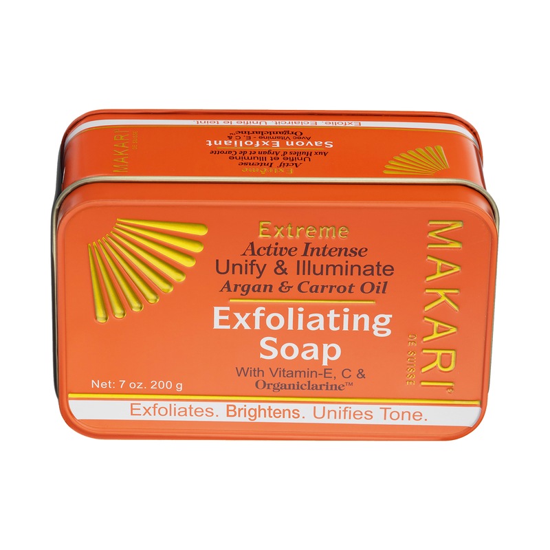 Buy Makari Extreme Argan and Carrot Exfoliating Bar Soap - Toning Skin ...