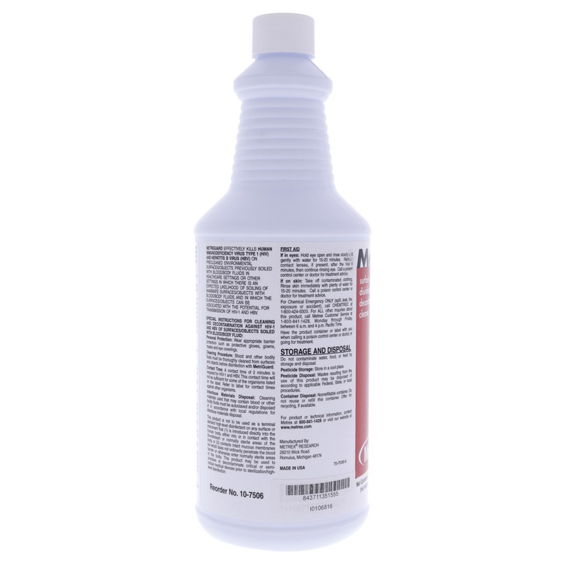 Buy MetriGuard Surface Disinfectant Cleaner Spray by MetriGuard for ...