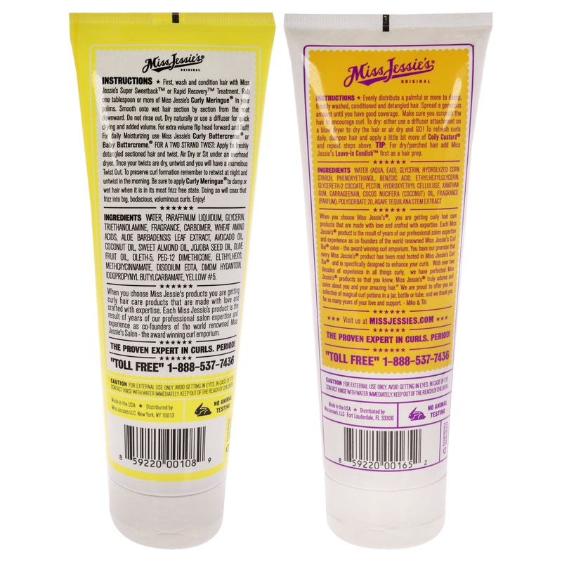 Buy Miss Jessies Coily Custard and Curly Meringue Kit For Unisex 2 Pc ...