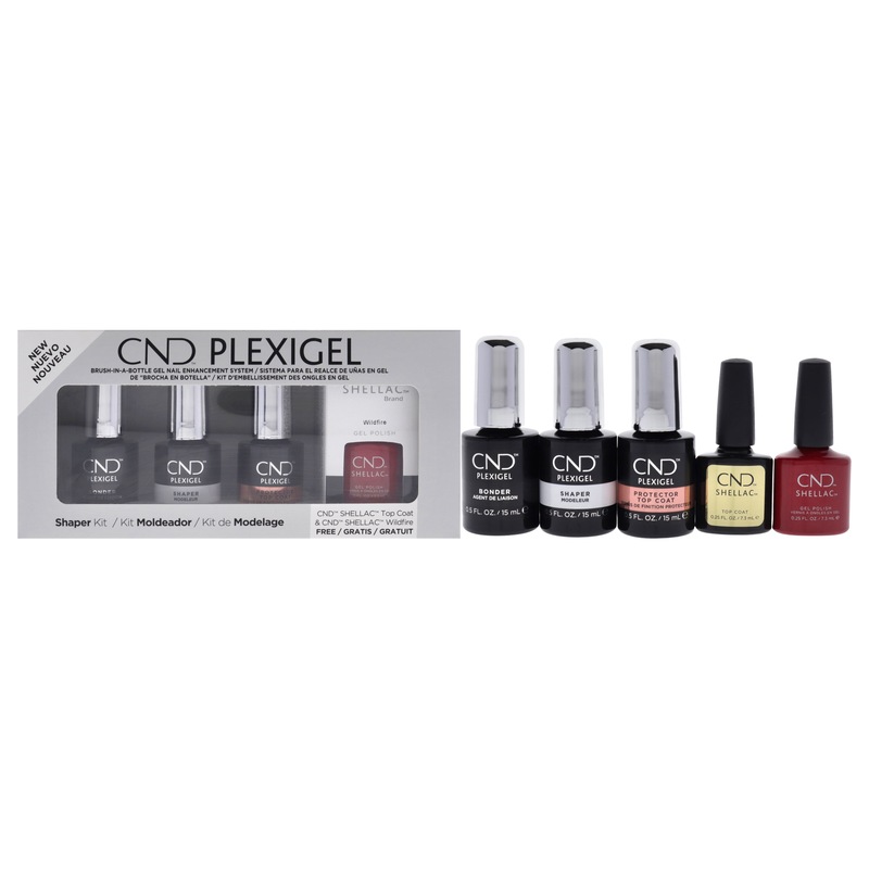 Buy Plexigel Shaper Kit by CND for Women - 3 Pc 0.5oz Plexigel Bonder, 0.5oz Plexigel Shaper, 0 ...