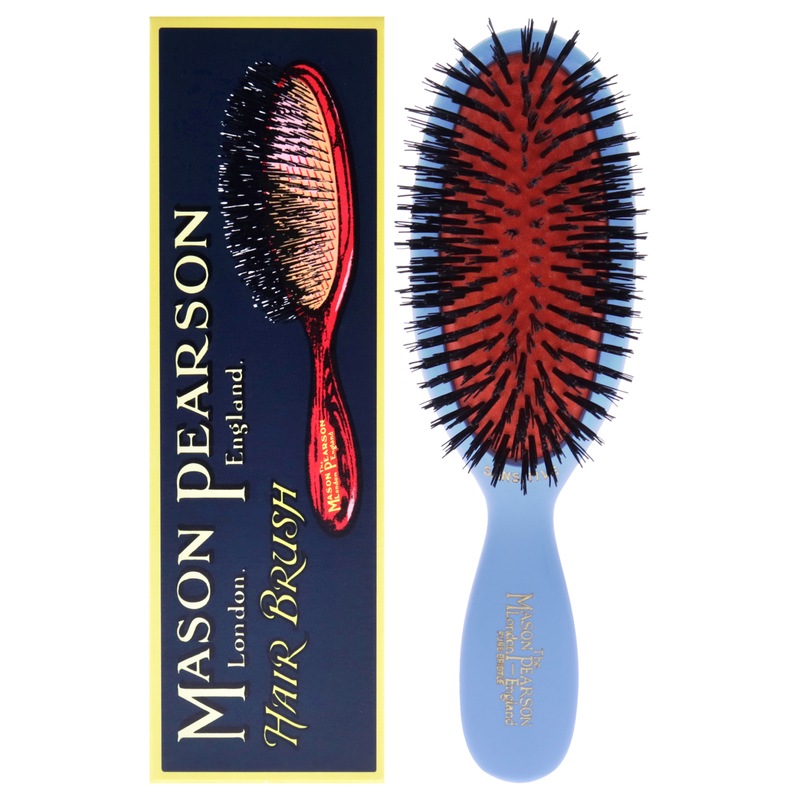 Buy Pocket Sensitive Pure Bristle Brush - SB4 Blue by Mason Pearson for ...