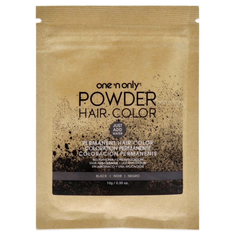Buy Powder Hair Color - Black by One n Only for Unisex - 0.35 oz Hair ...