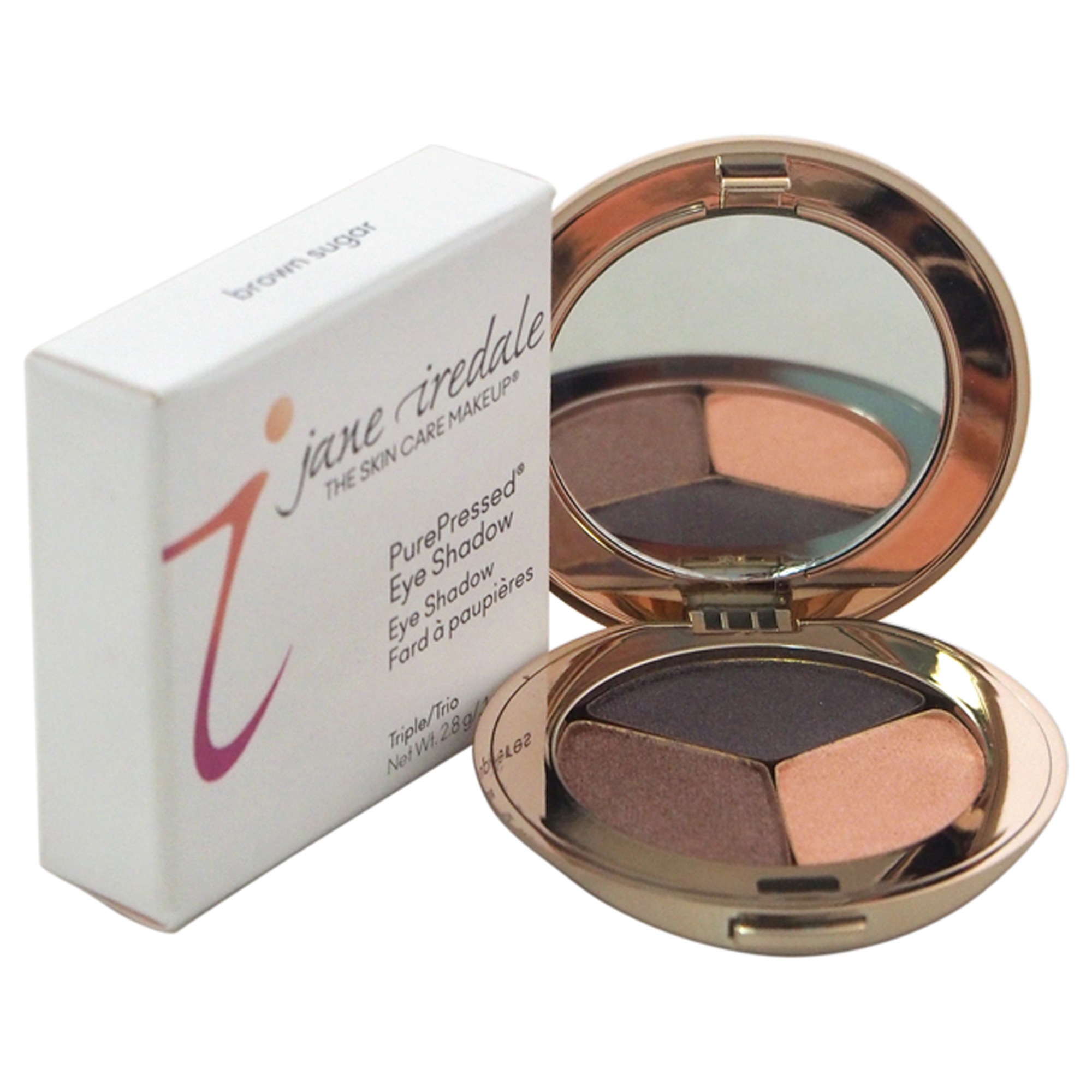Buy PurePressed Eyeshadow Ttiple - Brown Sugar by Jane Iredale for ...