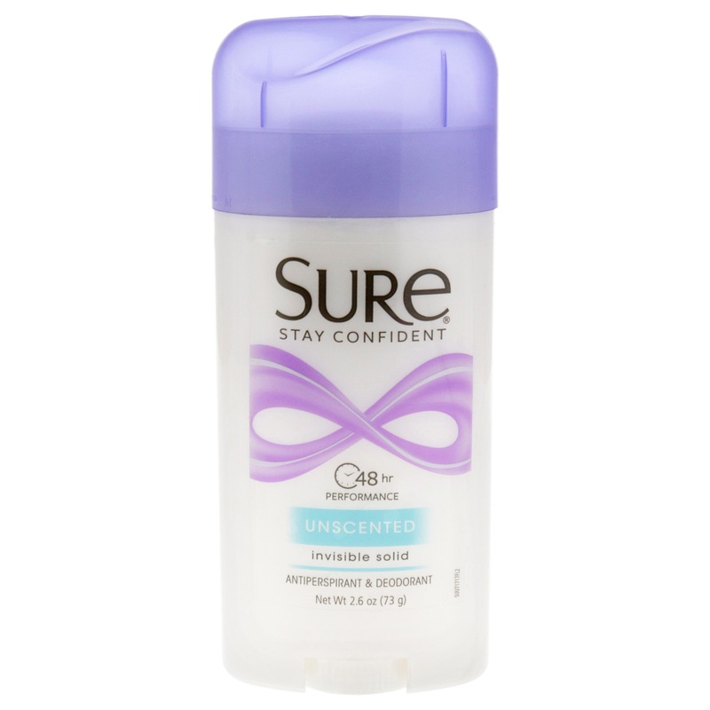 Buy Invisible Solid Anti-Perspirant and Deodorant - Unscented by Sure ...