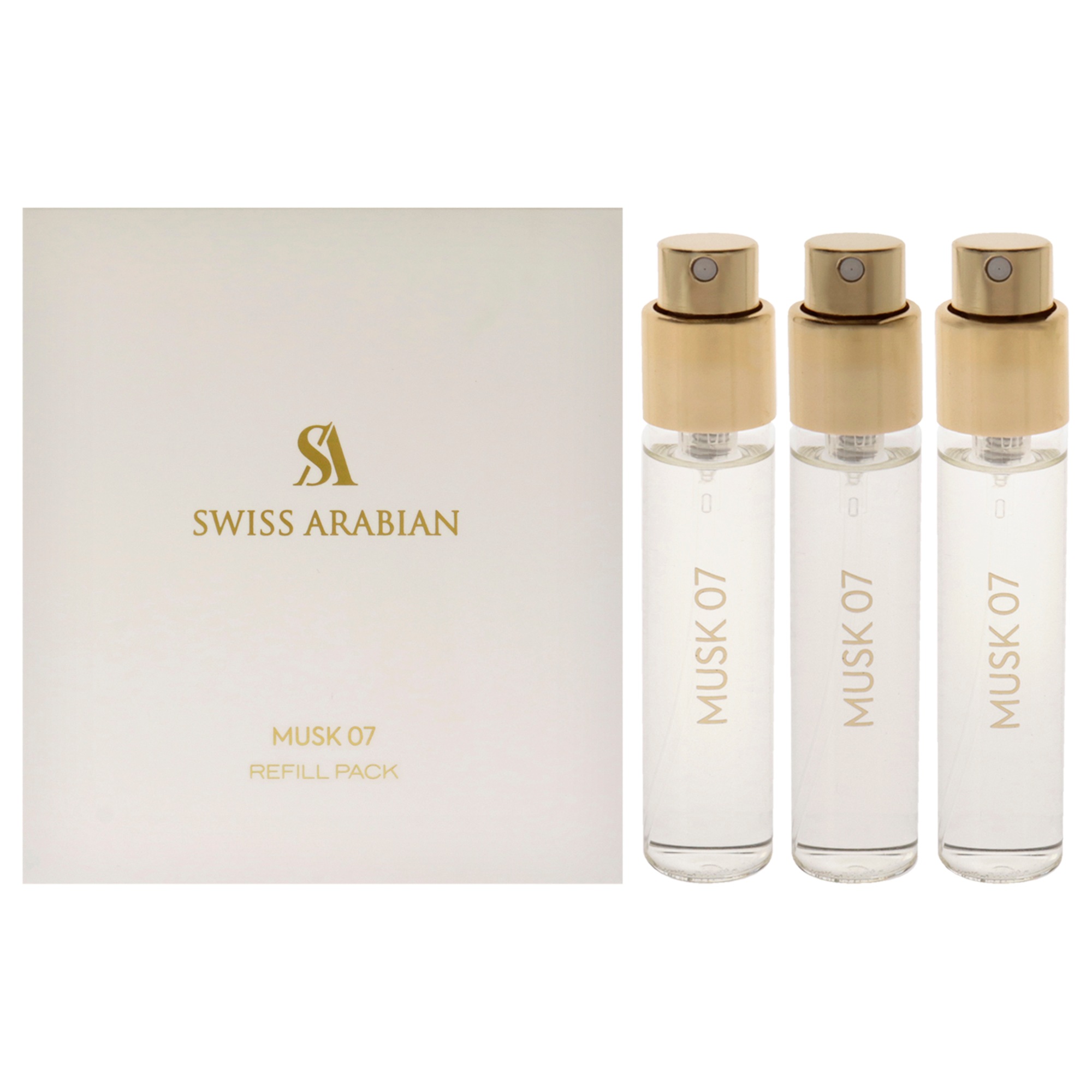 Buy Swiss Arabian Musk 07 For Unisex 3 Pc Mini Gift Set 3 x 1oz EDP ...