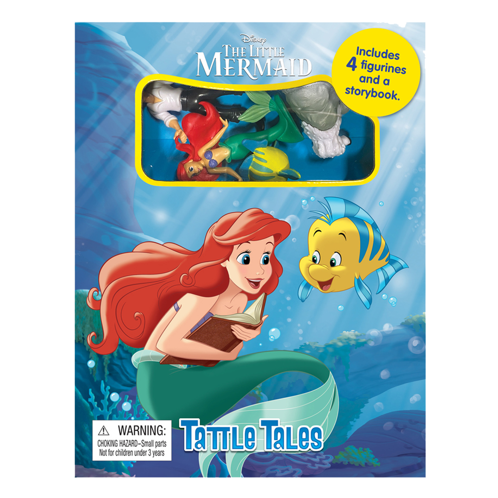 Buy DISNEY LITTLE MERMAID CLASSIC TATTLE TALES - MyDeal Australia