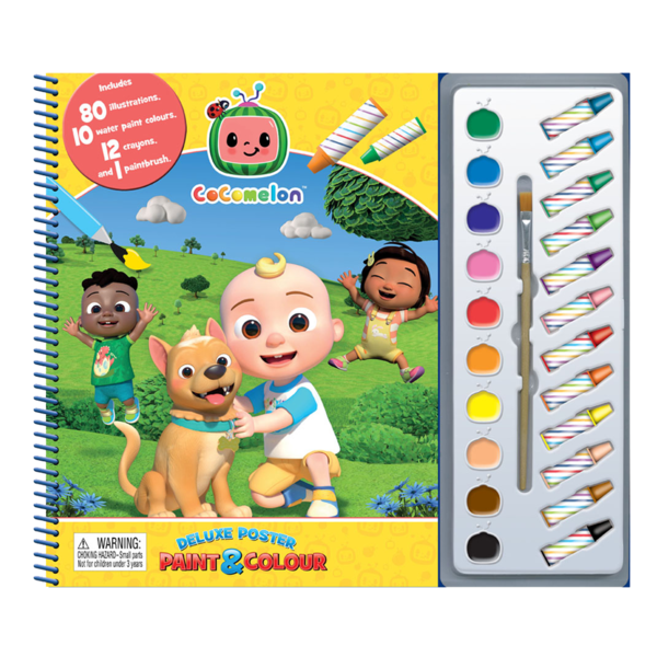 Buy MOONBUG COCOMELON DELUXE POSTER PAINT - MyDeal Australia