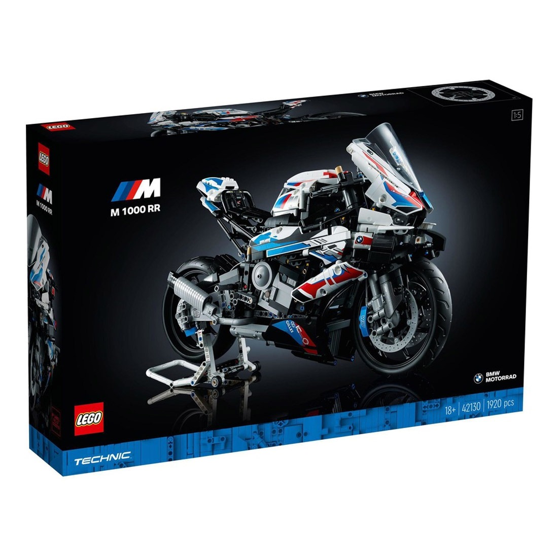 Buy LEGO Technic BMW M 1000 RR Motorbike Model Kit (42130) - MyDeal ...