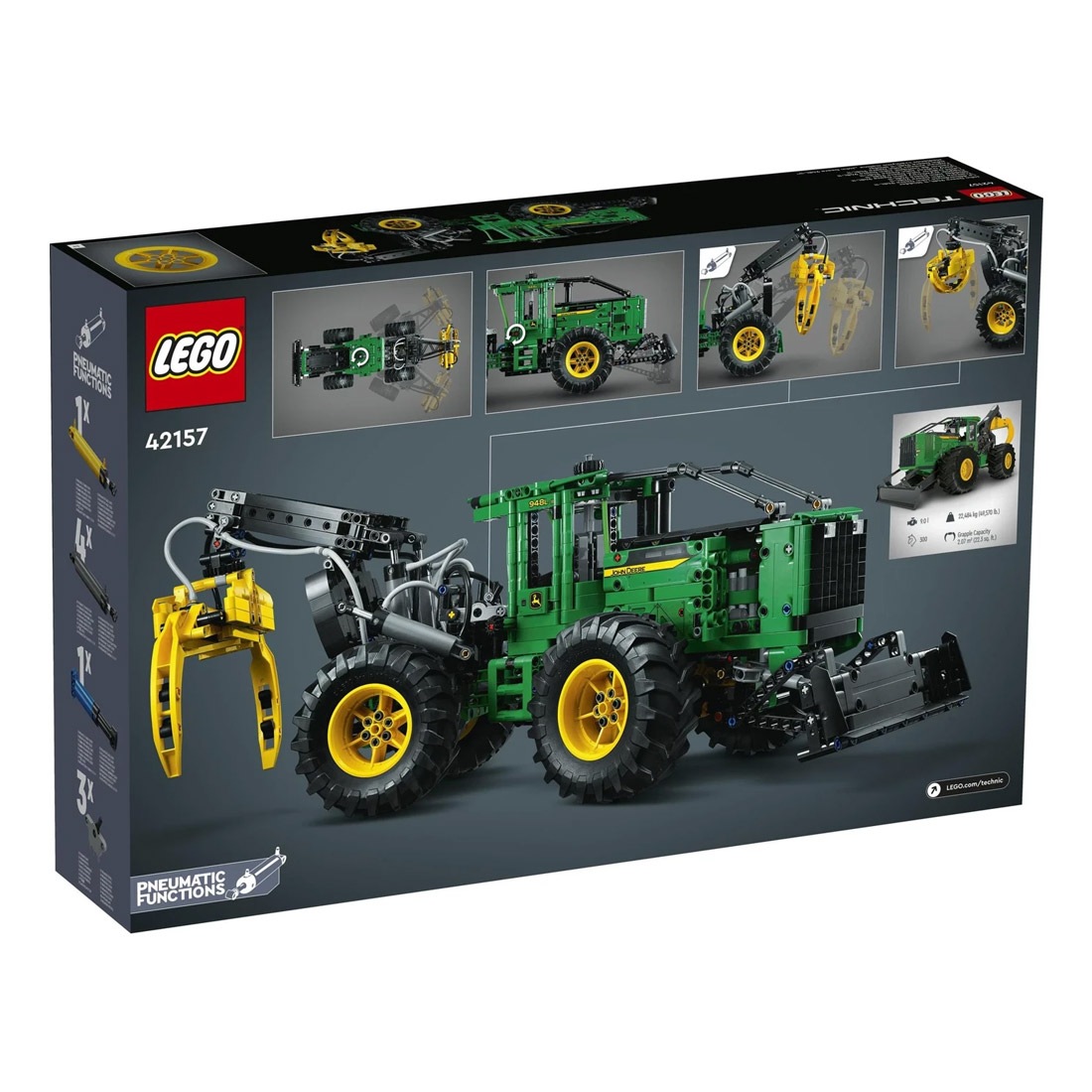 Buy LEGO Technic John Deere 948L-II Skidder (42157) - MyDeal Australia