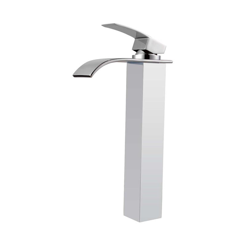 Buy Cascade Waterfall Tall Basin Mixer [42-0130.BM] - MyDeal Australia