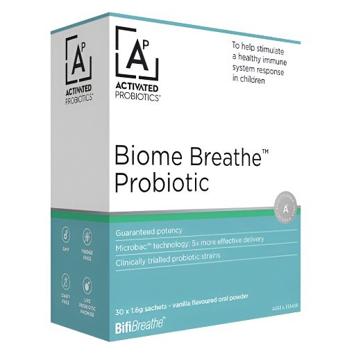 Buy Activated Probiotics Biome Breathe Probiotic 30 Sachets - MyDeal ...