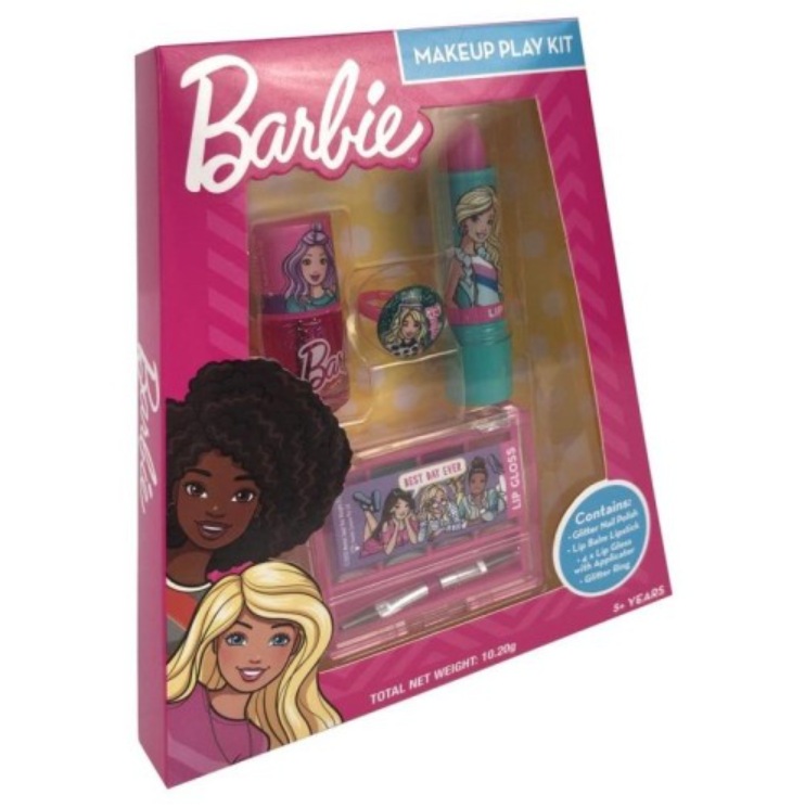 Buy Barbie Make Up Play Box Kit - MyDeal Australia