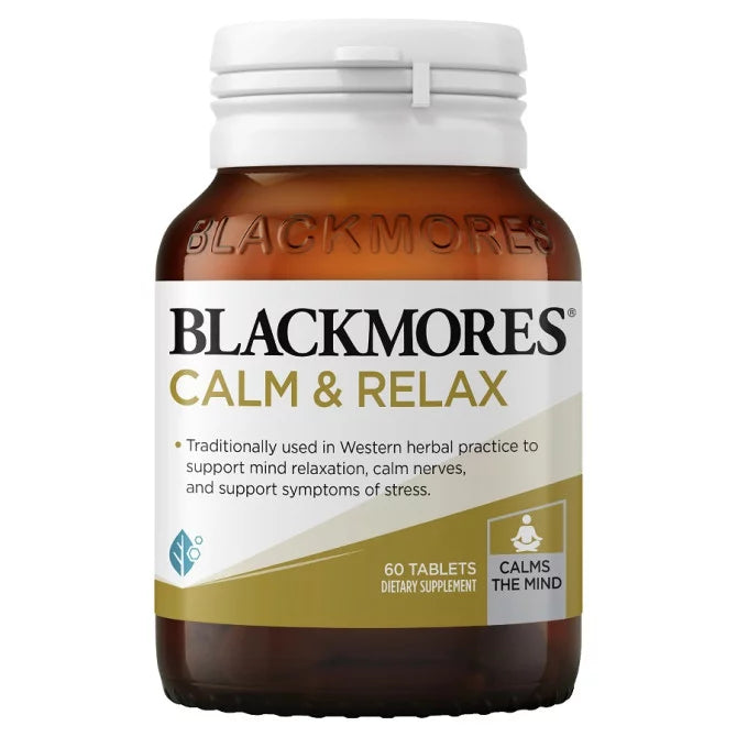 Buy Blackmores Calm & Relax 60 Tablets - MyDeal Australia
