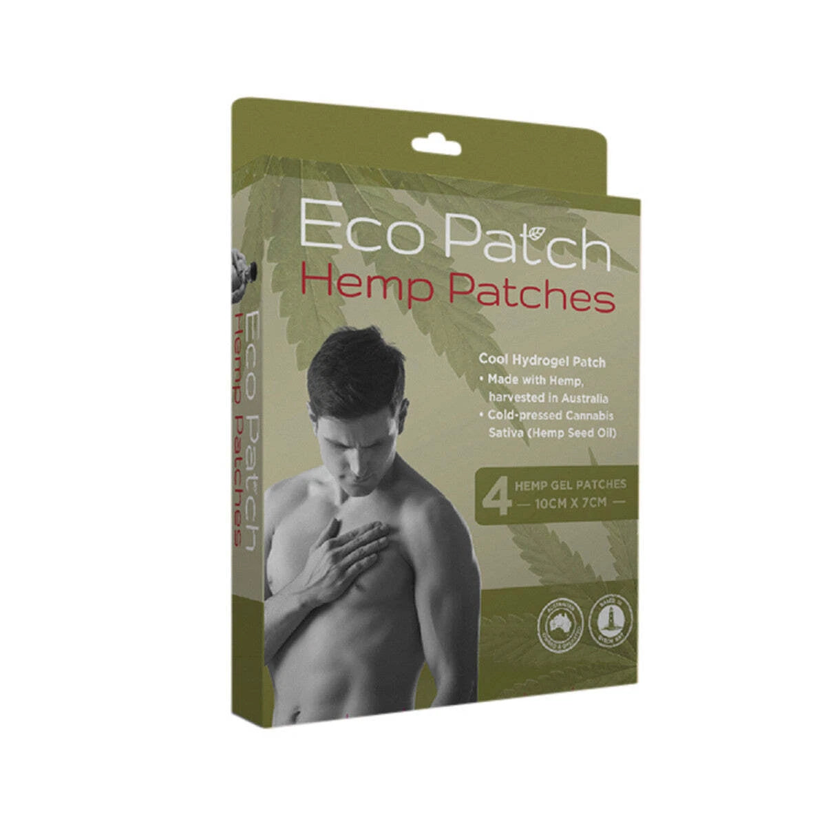 Buy Byron Naturals Eco Pain Hemp Patch 4 Patches 10CM x 7CM - MyDeal ...