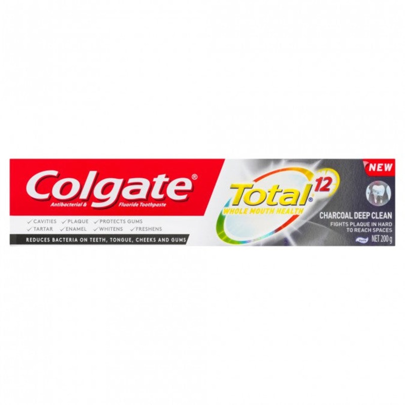 Buy Colgate Total Charcoal Deep Clean Toothpaste 200g - MyDeal