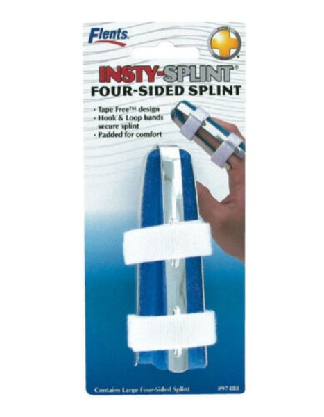Buy Flents Four Sided Finger Splint Large - MyDeal Australia