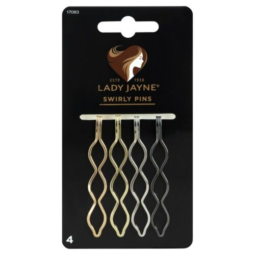 Buy Lady Jayne Metallic Swirly Slides 4 Pack - MyDeal Australia