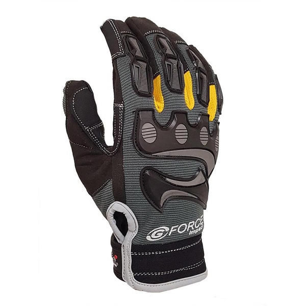 Buy Maxisafe G-Force Mechanical Impact Glove Black - MyDeal Australia