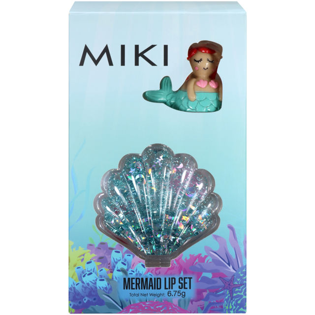 Buy Miki Mermaid Lip Set - MyDeal Australia