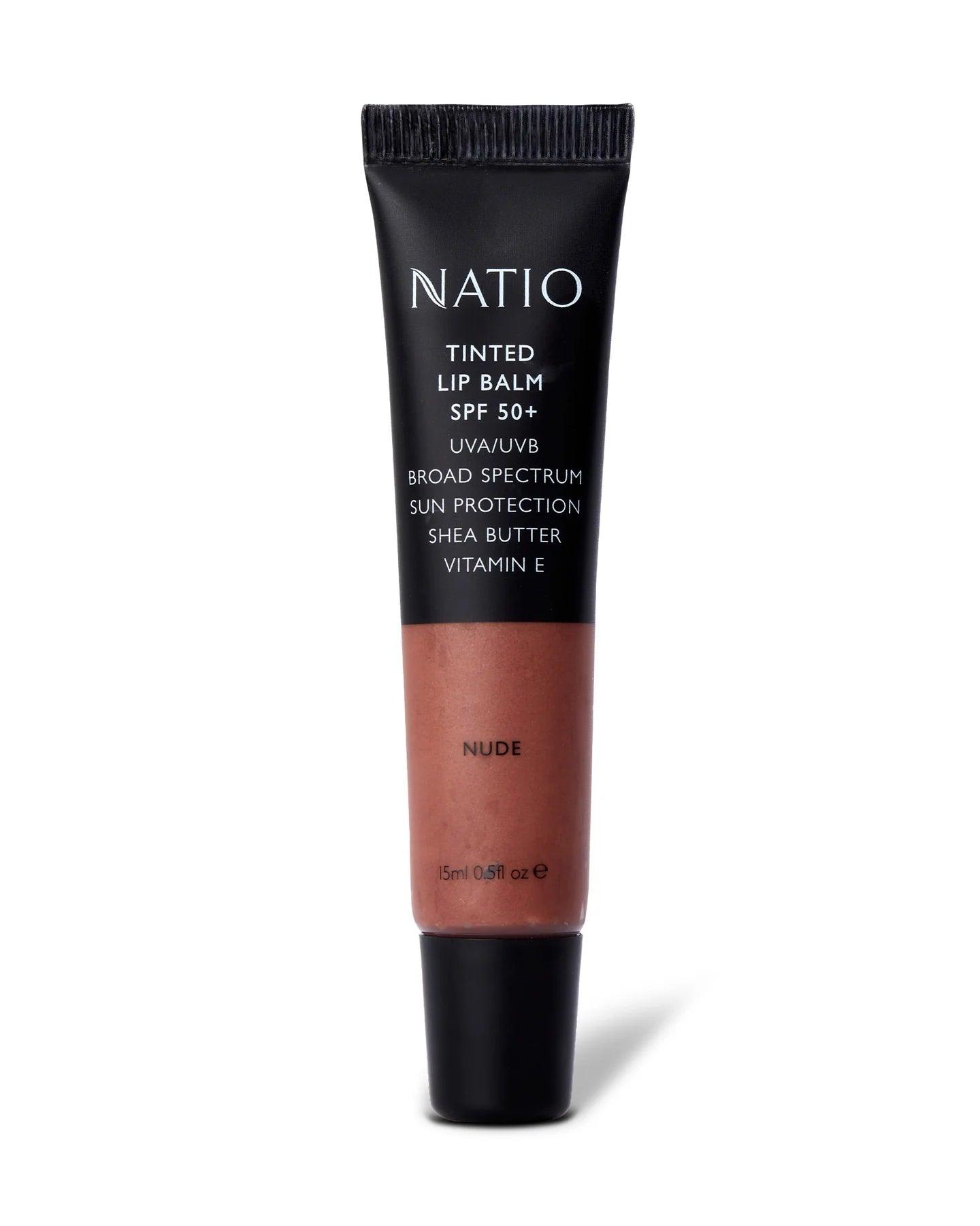 Buy Natio Tinted Lip Balm Spf 50+ Nude - MyDeal Australia