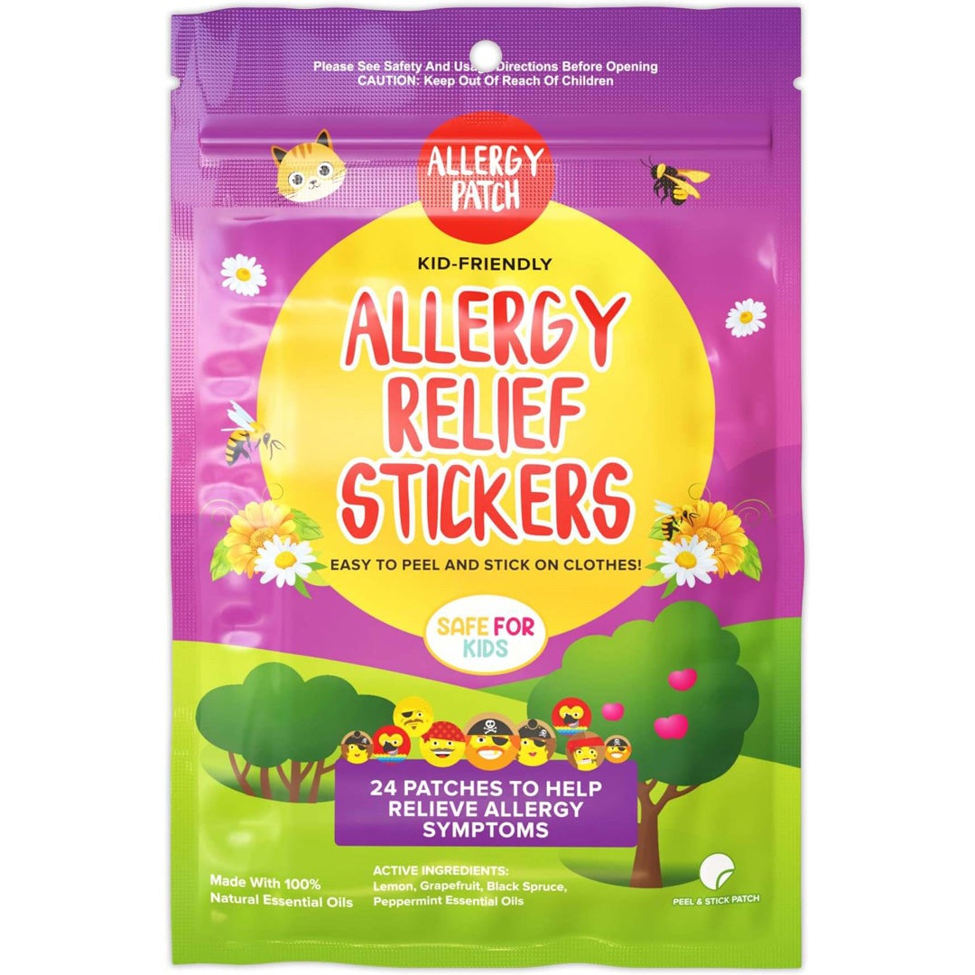 Buy The Natural Patch Co. Allergy Patch Organic Allergy Relief Stickers ...