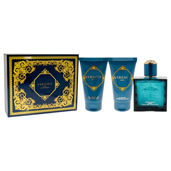 Buy Versace Eros 3 Piece Gift Set - MyDeal Australia