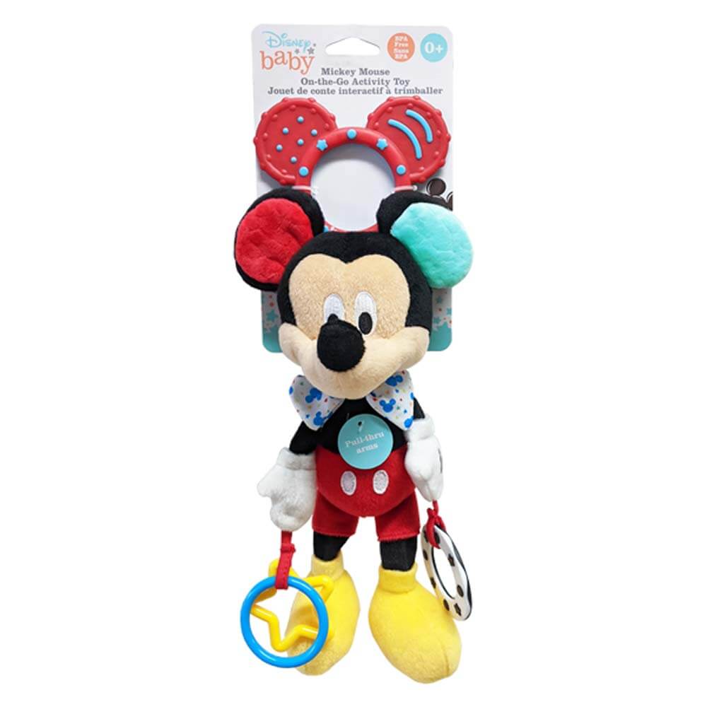 Buy Disney Baby - Mickey Mouse Attachable Activity Toy - Nursery ...