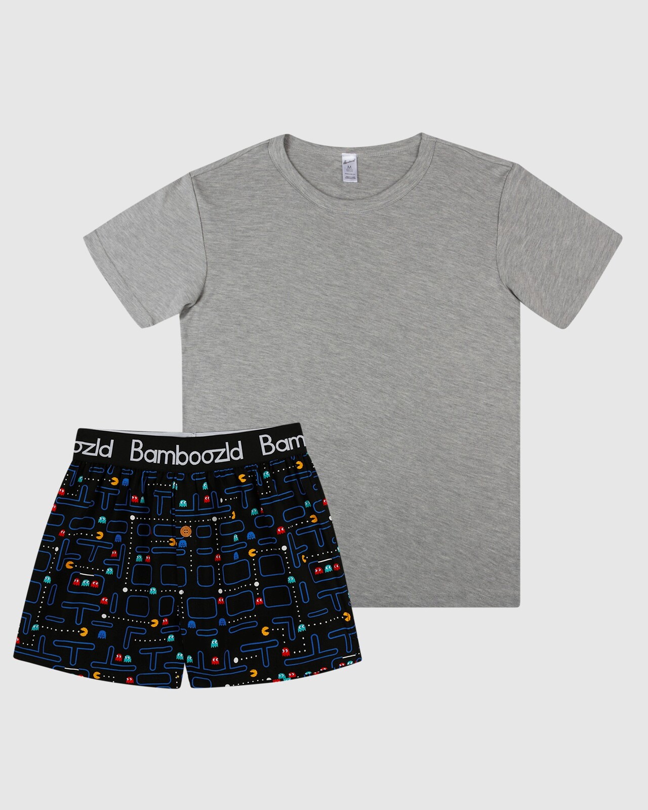 Buy Mens PJS Bamboozld Boxer Shorts and Tee Pyjamas Box Gift Set Pac ...