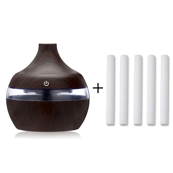 Buy Essential Aroma Oil Electric Humidifier and Diffuser with 5 Cotton ...