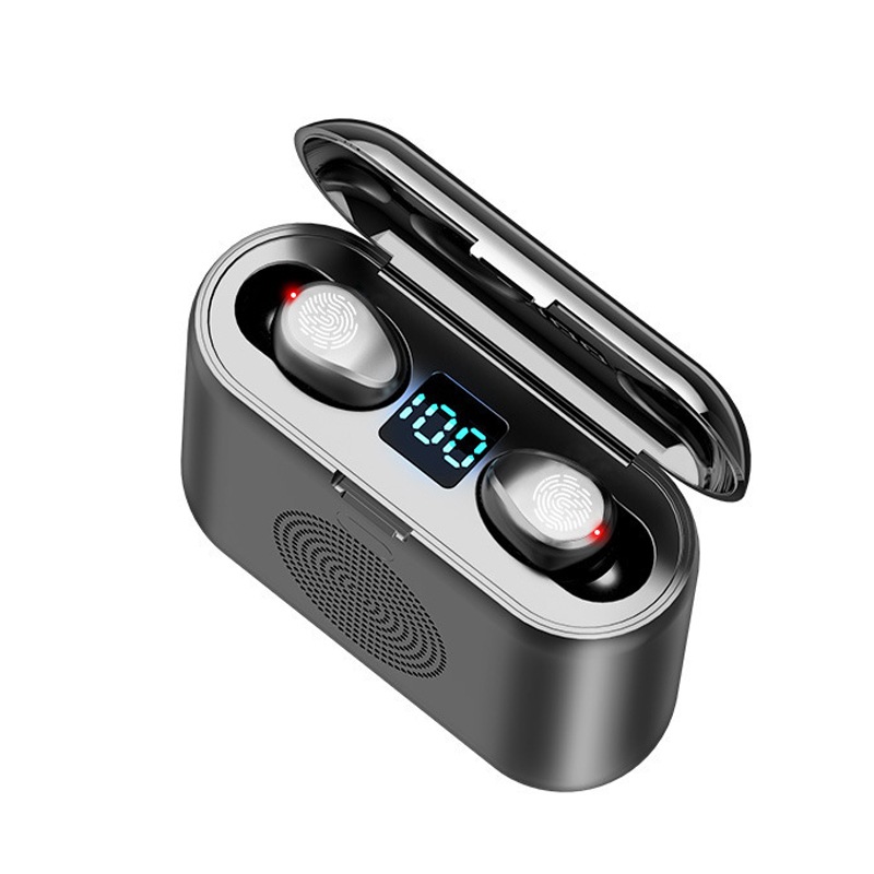 Buy LED Display Bluetooth True Wireless Earbuds Earphones With Power ...