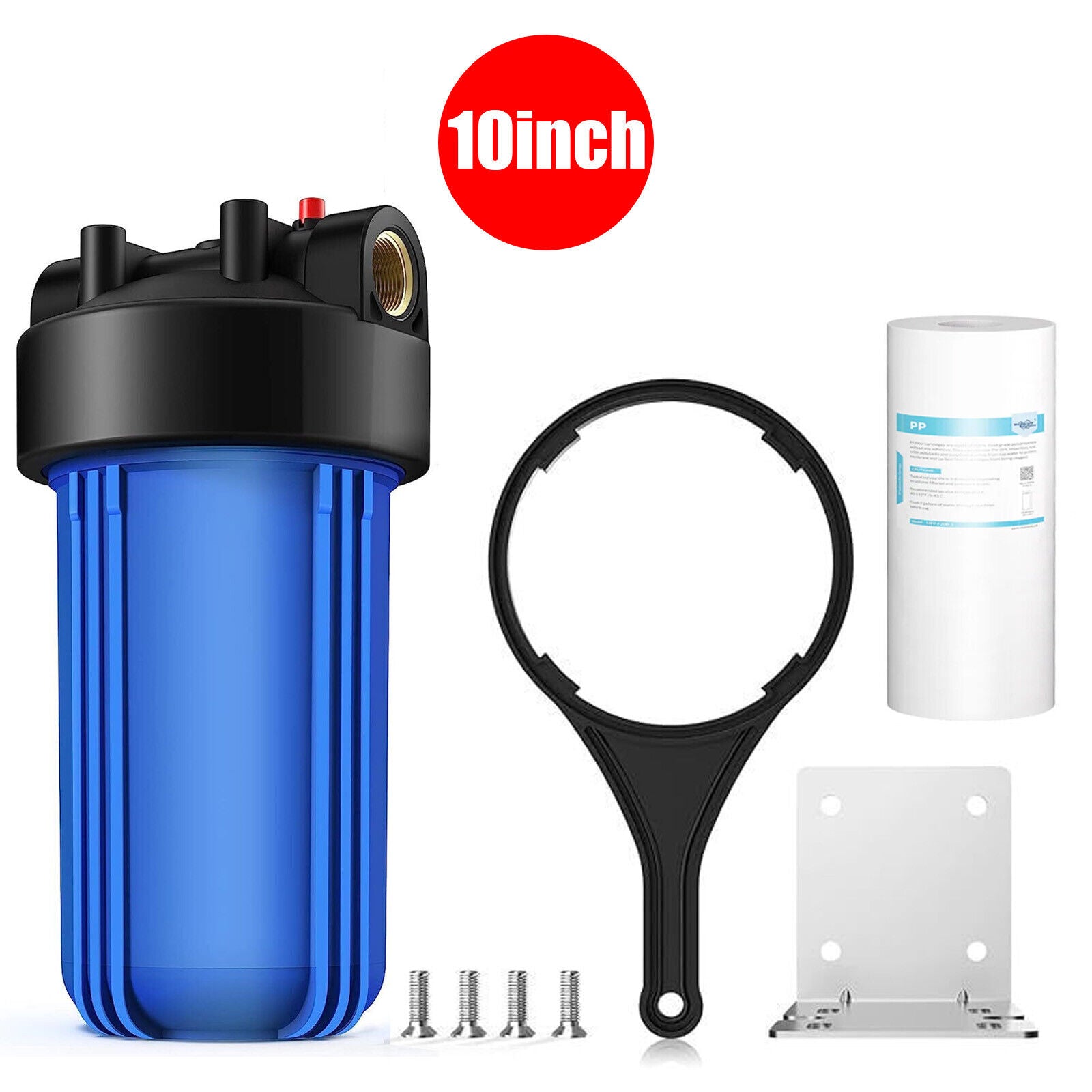 Buy Pre-Filtration System 4.5" X 10"/20" Whole House Big Blue Water ...