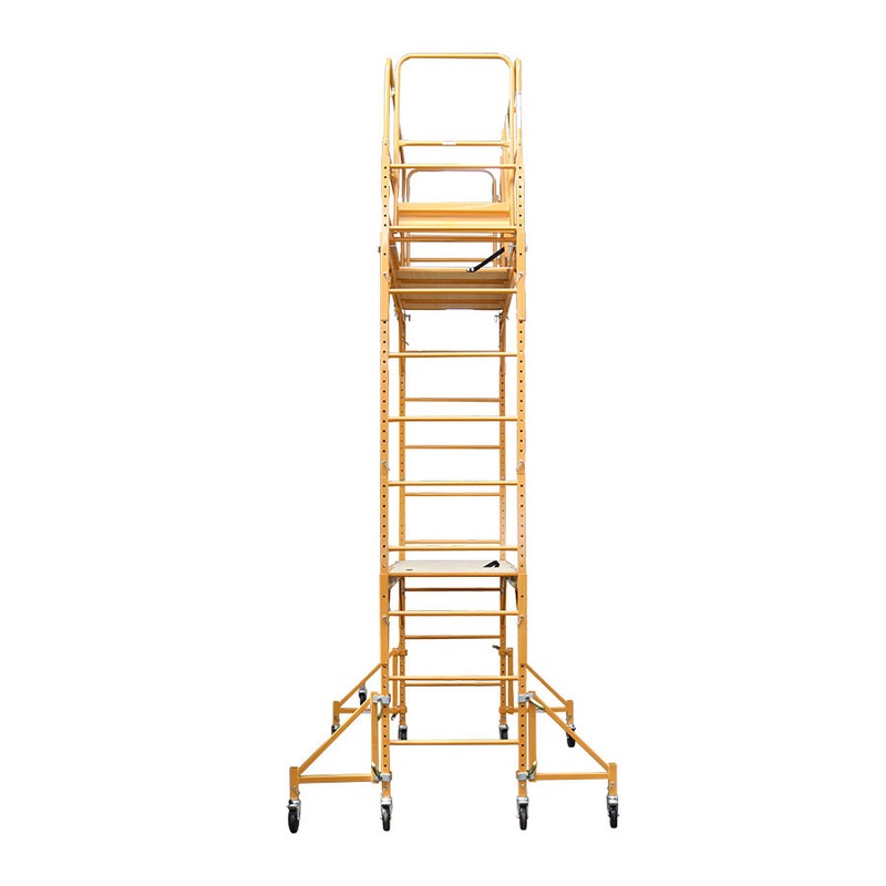 Buy Mobile Double Steel Scaffold Set - Plywood Platform Hatch - Work ...